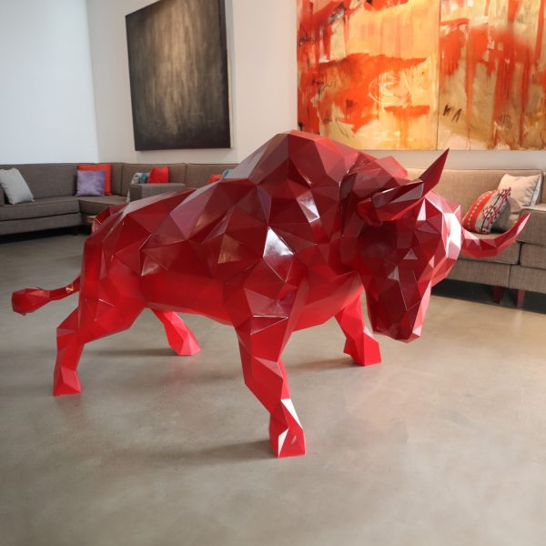 Bull charging position – WeldTech Metal